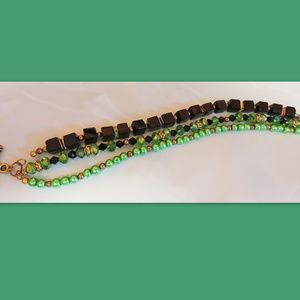 Hand Crafted | Jewelry | Handcrafted 8 Long Multi Strand Bracelet ...